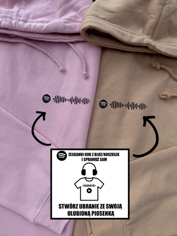 Bluzy dla par – komplet matching (2 szt.) z haftem | Haftuyemy